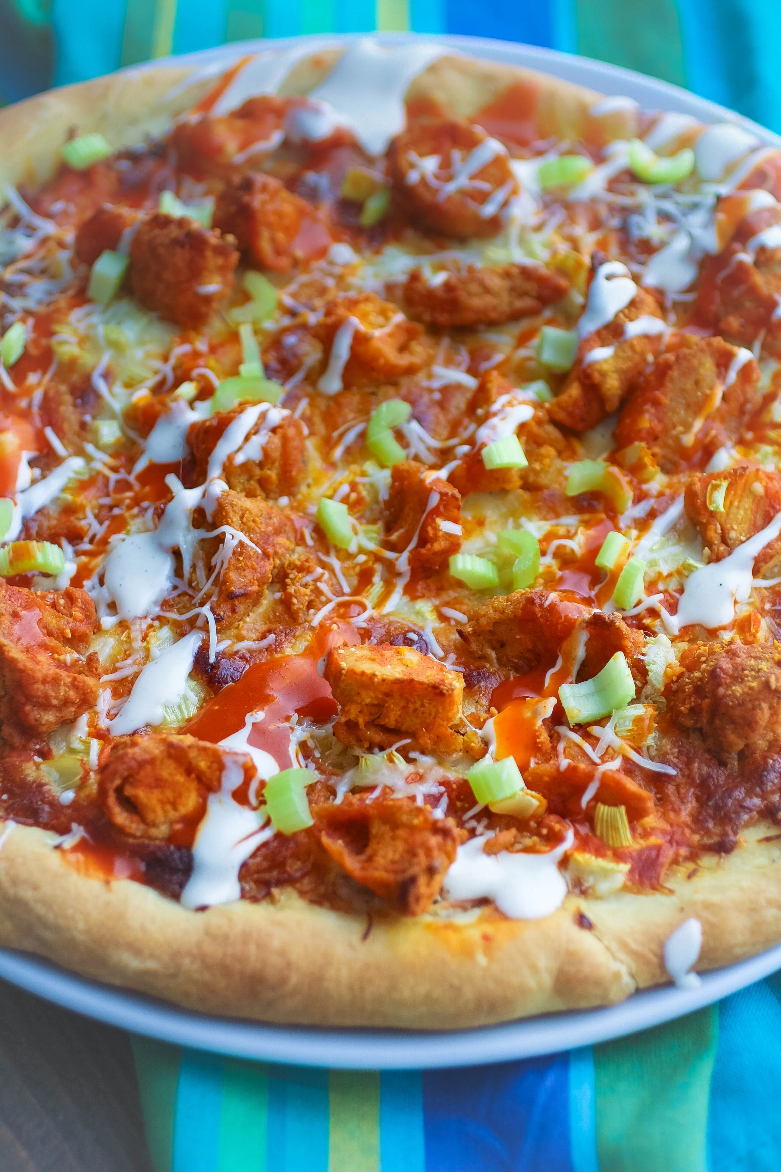 how to cook a chicken pizza