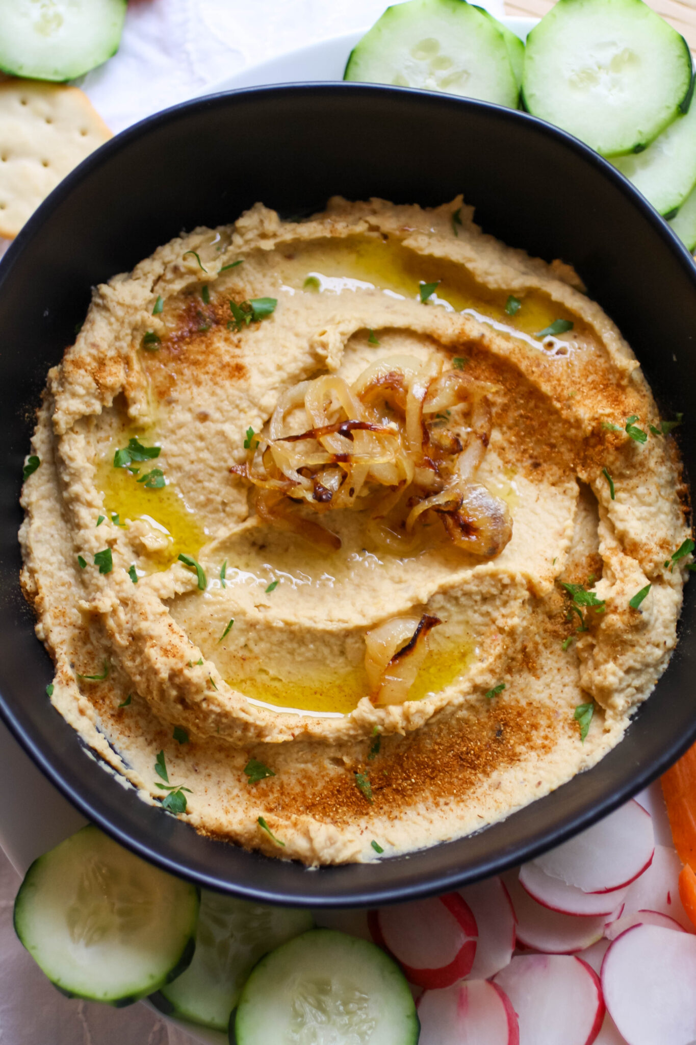 Caramelized Onion Hummus