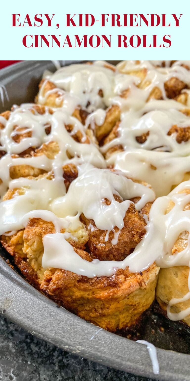 Easy, Kid-Friendly Cinnamon Rolls