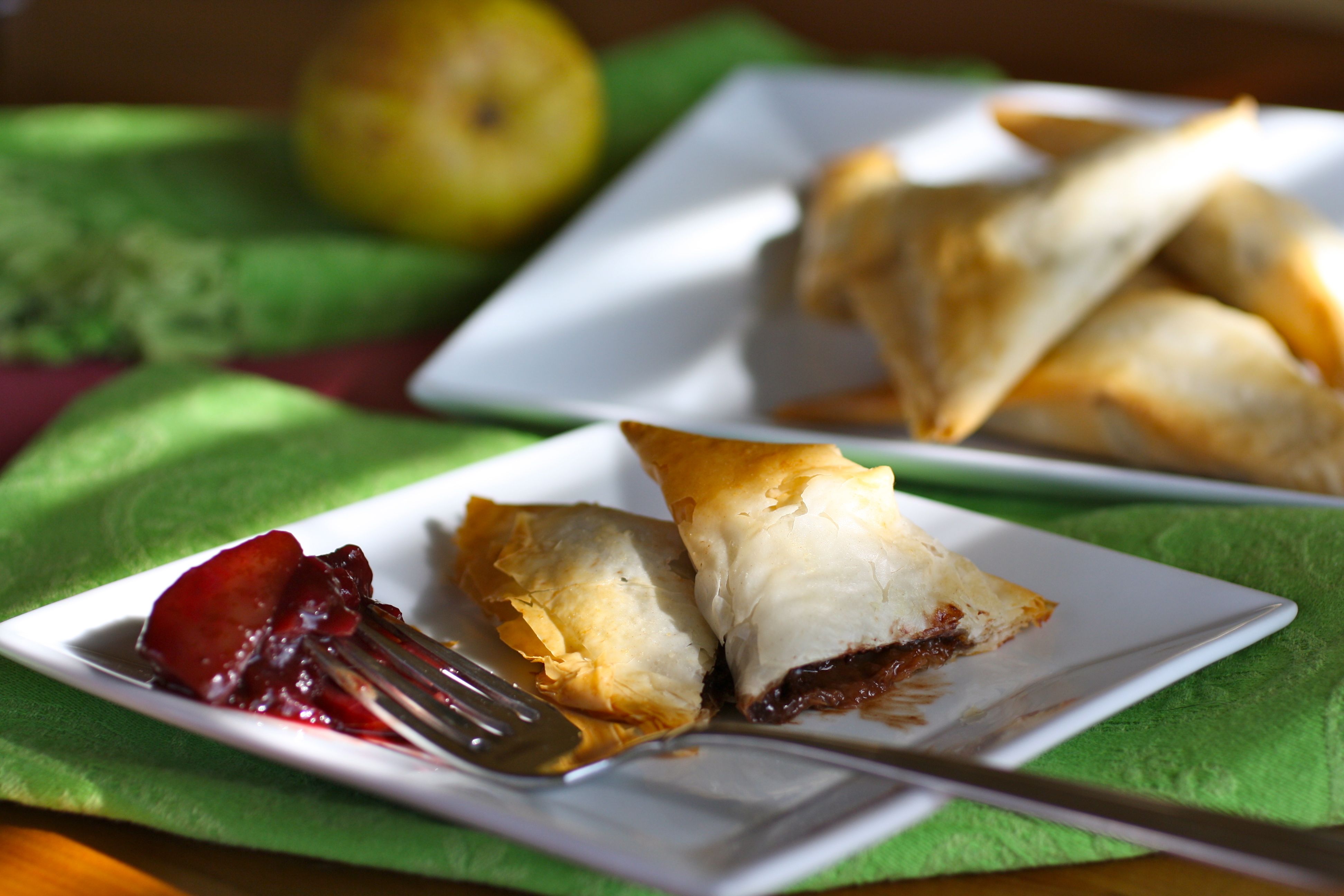 Chocolate Samosas